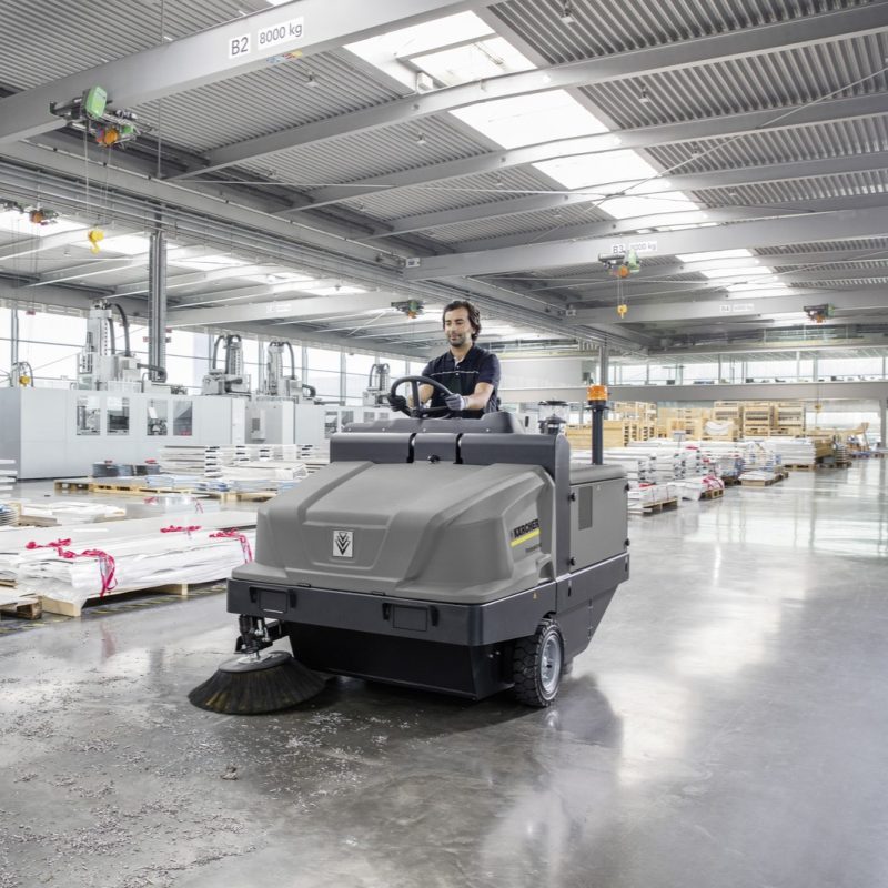 Kärcher KM 120/250 R D Classic – Diesel Sweeper for Industry